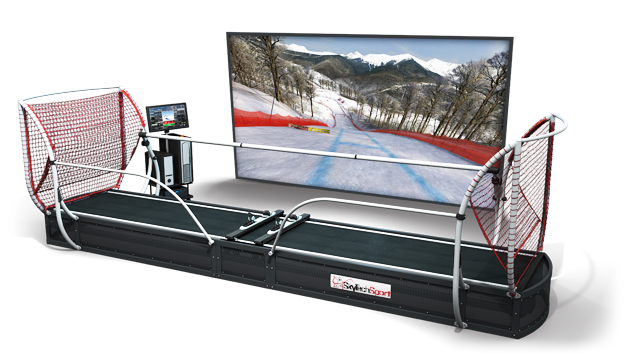 SIMULATEUR SKI PRO - Fun animations