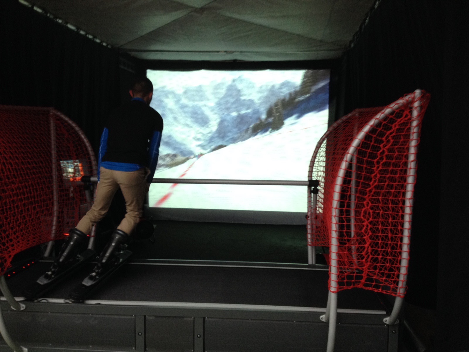SIMULATEUR SKI PRO - Fun animations