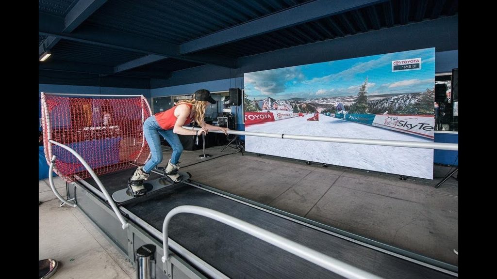 SIMULATEUR SKI PRO - Fun animations