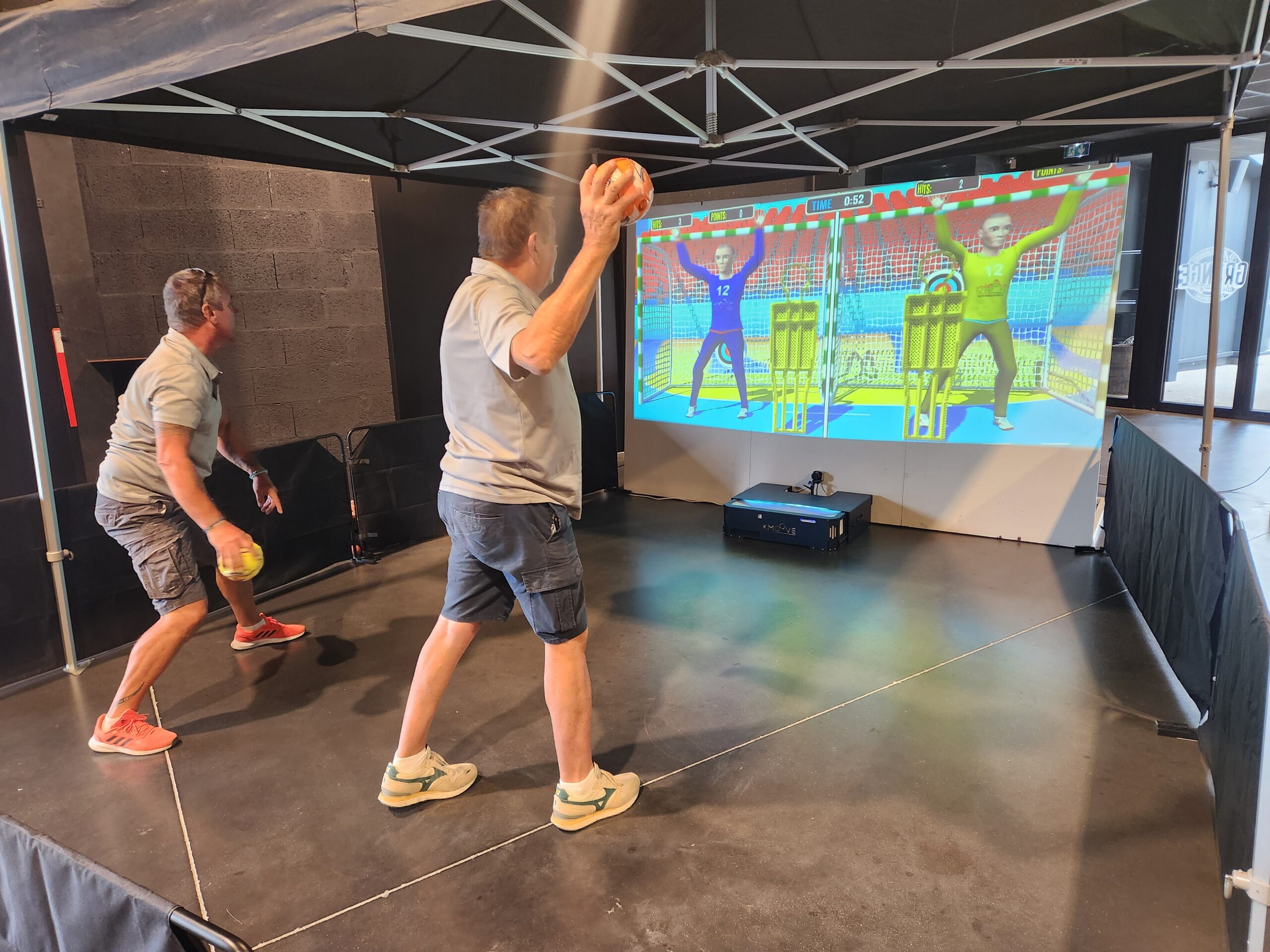 MUR INTERACTIF SPORTS - Fun animations